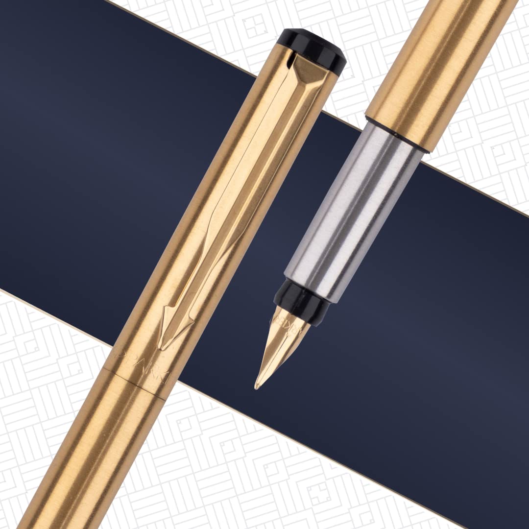 PARKER VECTOR GOLD FOUNTAIN PEN – SEEMKART.COM