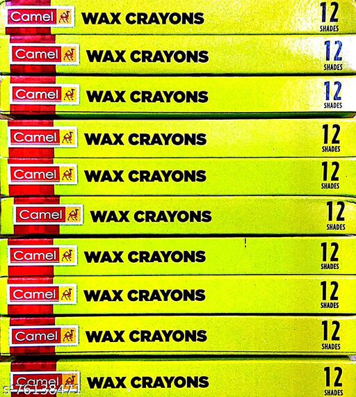 Camel wax crayons 12 shades – SEEMKART.COM