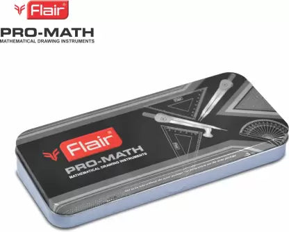 FLAIR PRO-MATH MATHEMATICAL INSTRUMENTS BOX – SEEMKART.COM